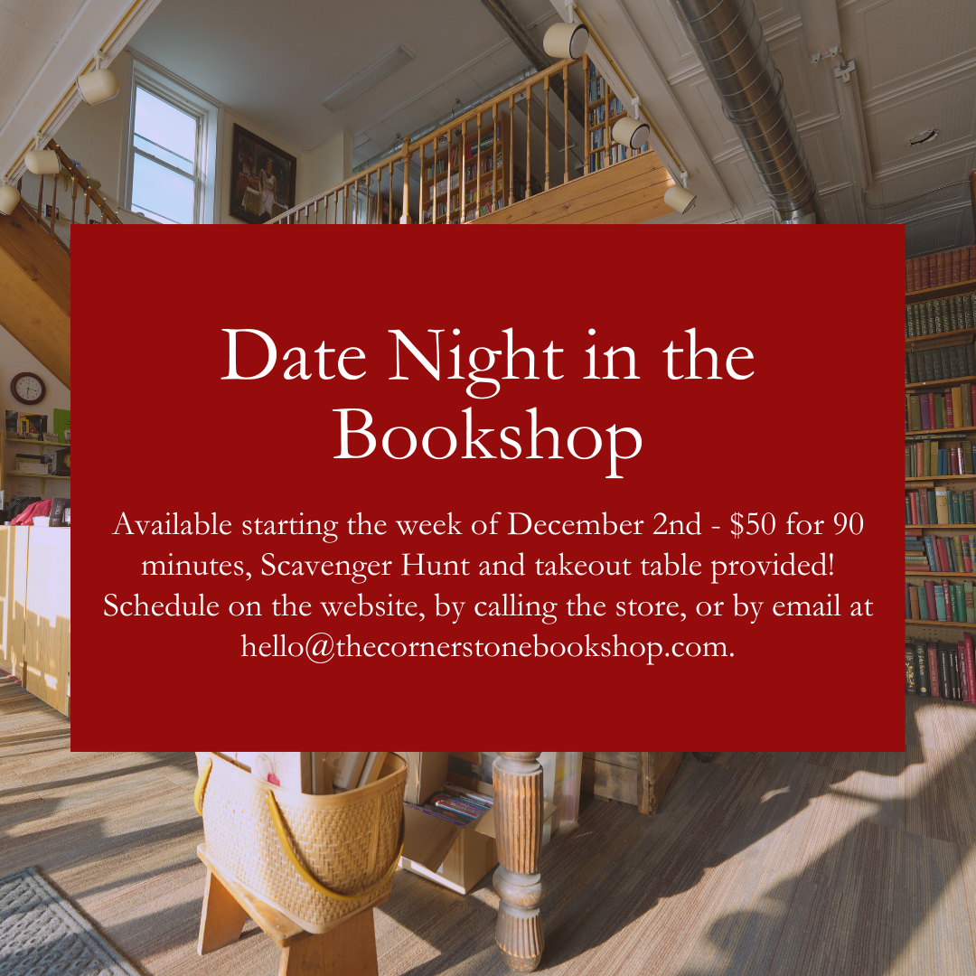 Date Night in the Bookshop! – The Corner Stone Bookshop